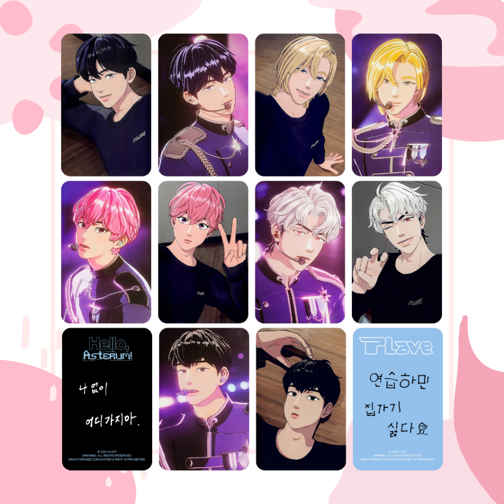 [PER PIECE/OT5 SET] PLAVE THE 1ST FAN CONCERT HELLO ASTERUM MD ...