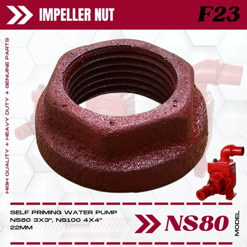 Impeller Nut Ns50, Ns80, Ns100 Self Priming Water Pump | Shopee Malaysia