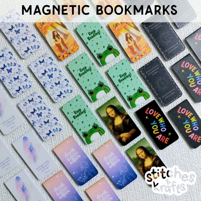 Aesthetic Cute Magnetic Bookmarks | Shopee Malaysia