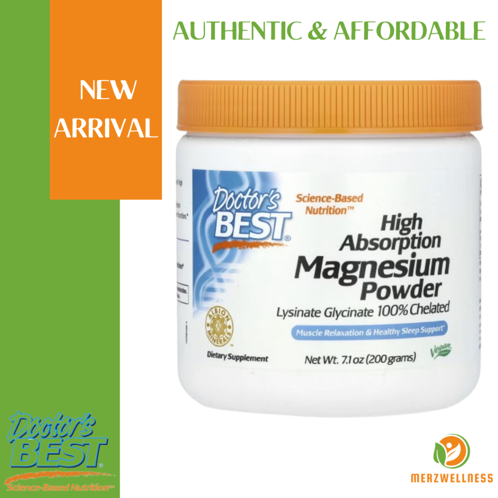 Doctor's Best, High Absorption Magnesium Powder, 7.1 oz (200 g ...