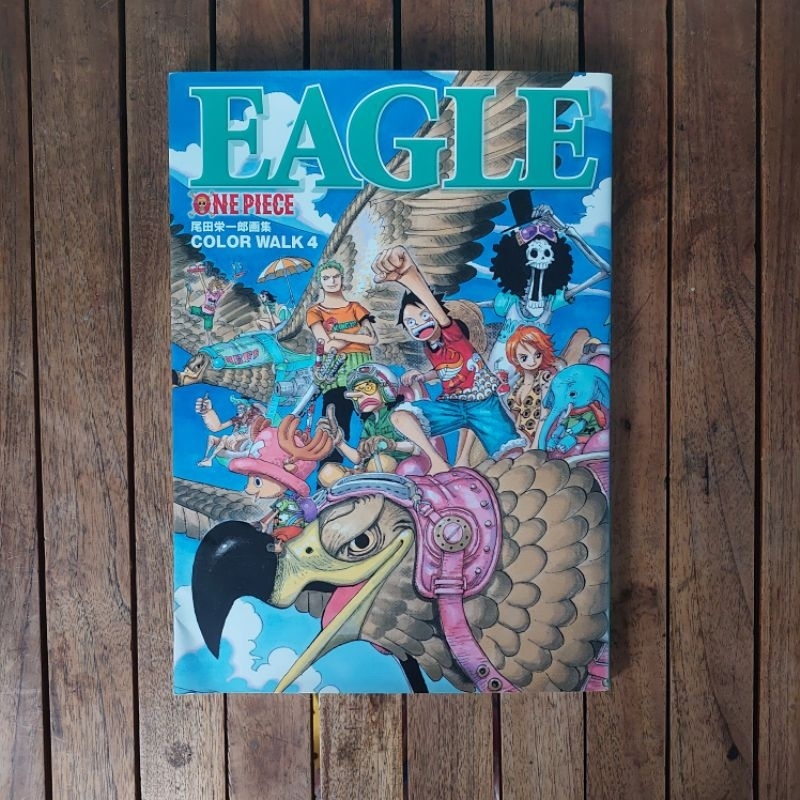 One Piece Art book Eiichiro Oda Color Walk 4 Eagle Comic Anime JAPAN ...