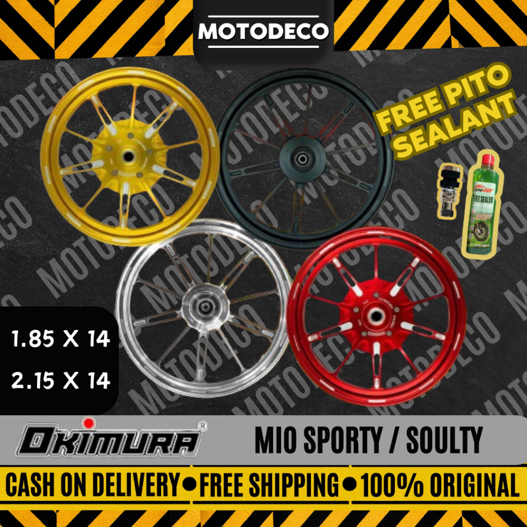 CNC MAGS FOR MIO SPORTY ( NEW OKIMURA ) | Shopee Malaysia