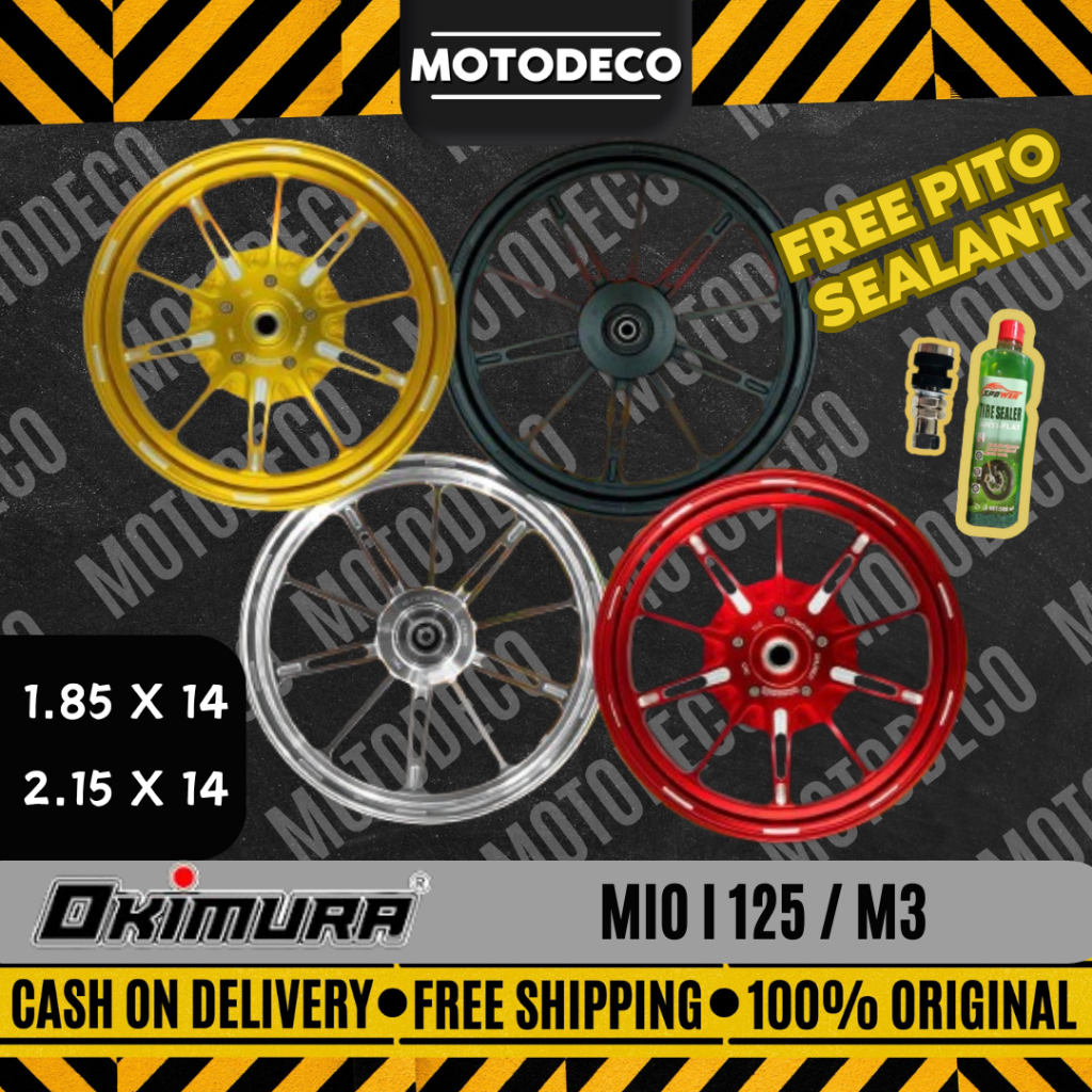 CNC MAGS FOR MIO I 125 / M3 ( NEW OKIMURA ) | Shopee Malaysia
