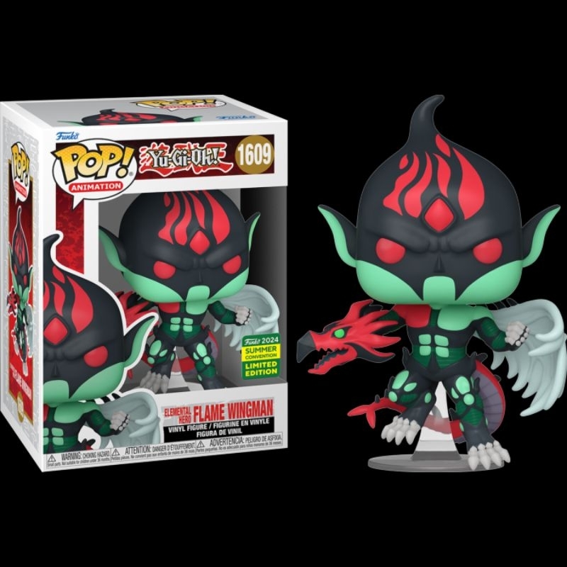 Funko Pop! Animation : Yu GI Oh - Elemental Hero Flame Wingman (2024 ...