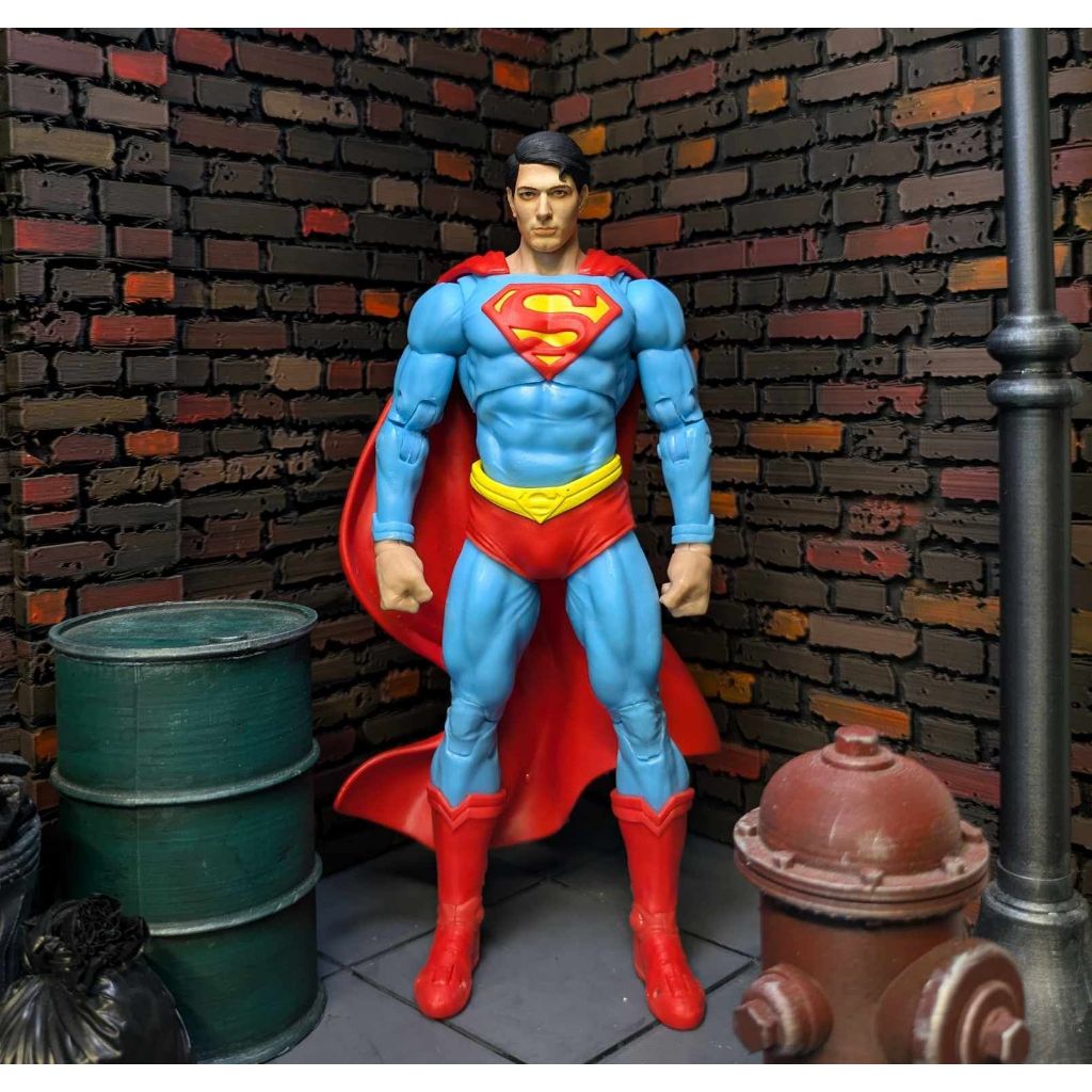 Brandon Routh Superman head sculpt for McFarlane 1:10 (Please read the ...