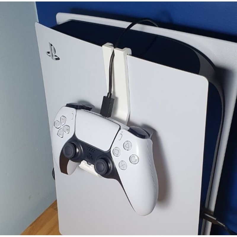PS5 Controller and Charging Cable Holder - High Quality 3D Printed ...