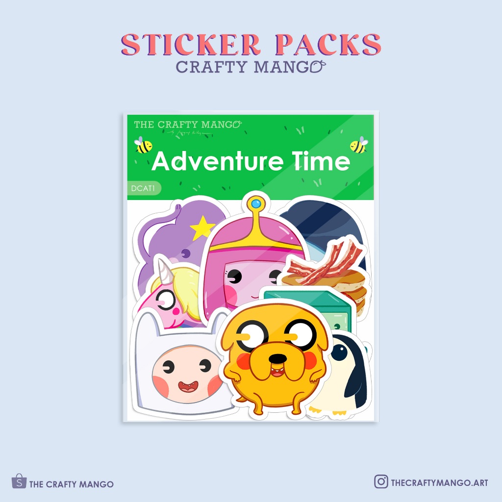 Adventure Time | waterproof vinyl cartoon stickers bujo | DCAT | The ...