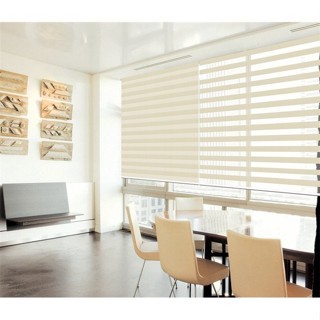 Large size Polyester louver double-layer day and night rolling shutter ...