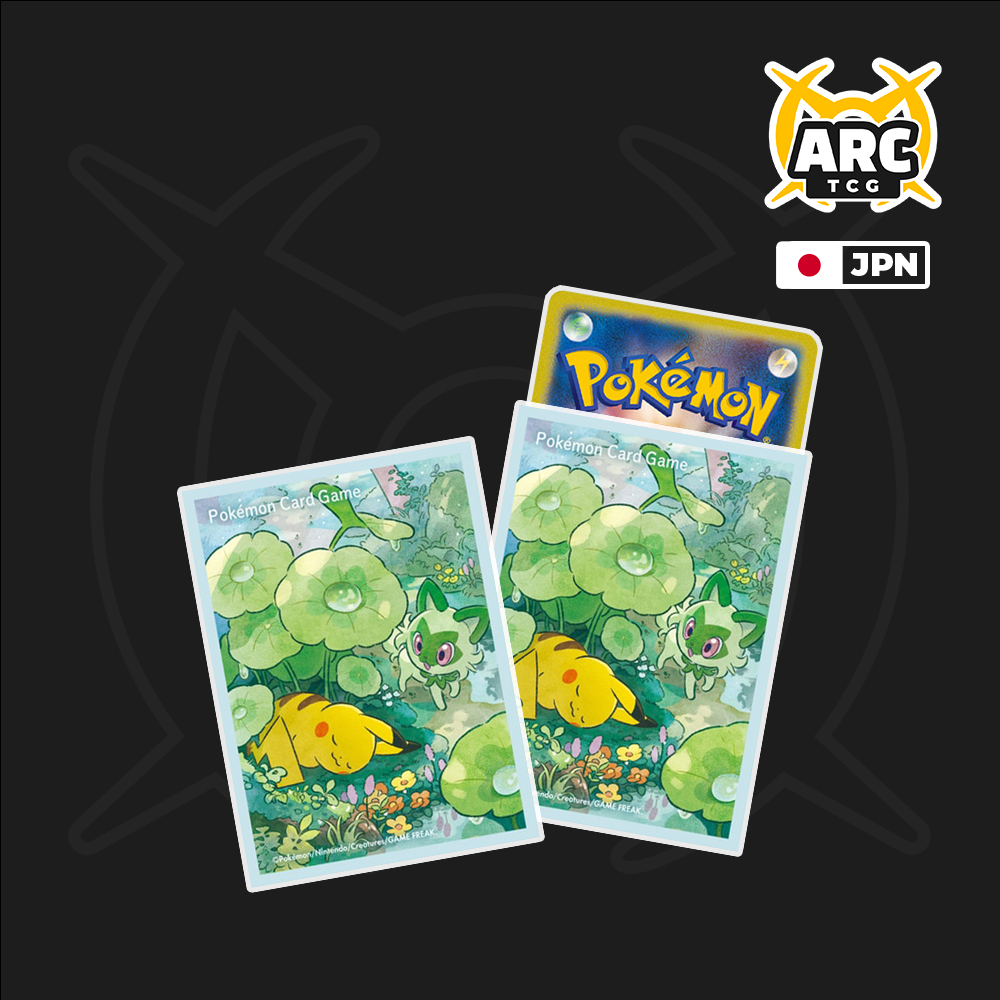 Pikachu & Sprigatito Sleeves - Pokémon Card Game: Pokémon Center ...