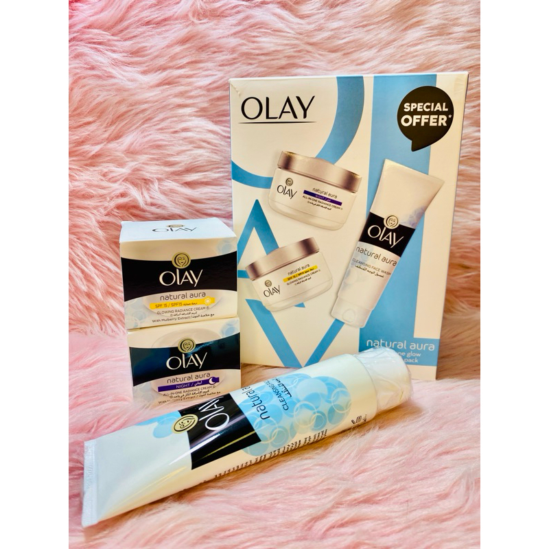Olay Natural Aura All in one Regimen pack Made in EXP: 2026 UAE ...