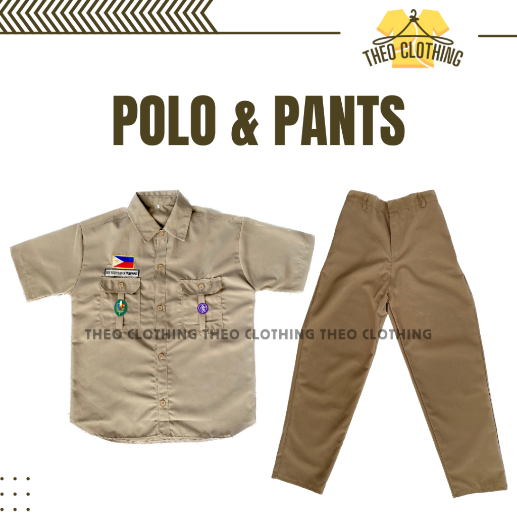 Terno Type A School Uniform for Boy | Theo Clothing | Shopee Malaysia