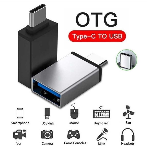 Aluminum Alloy Type C USB 3.0 OTG Adapter Micro USB 3.0 To USB OTG Adapter | Shopee Malaysia