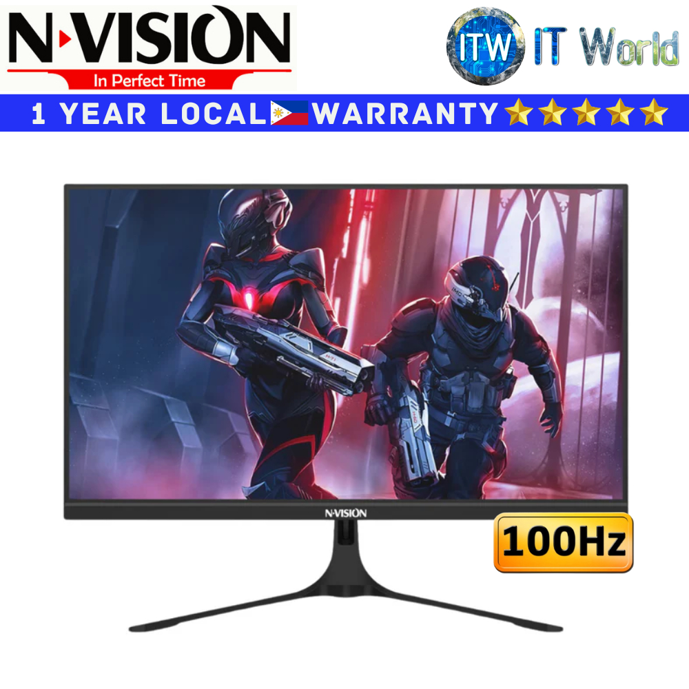 Itw | Nvision Monitor N2455 Pro 23.8" (1920 x 1080 FHD) / 100Hz / IPS ...