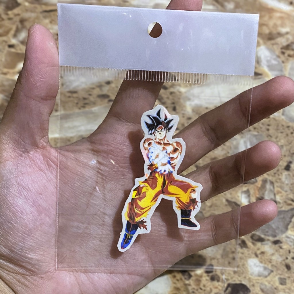 sticker dragonball goku kamehameha anime decals stickers decal laptop ...