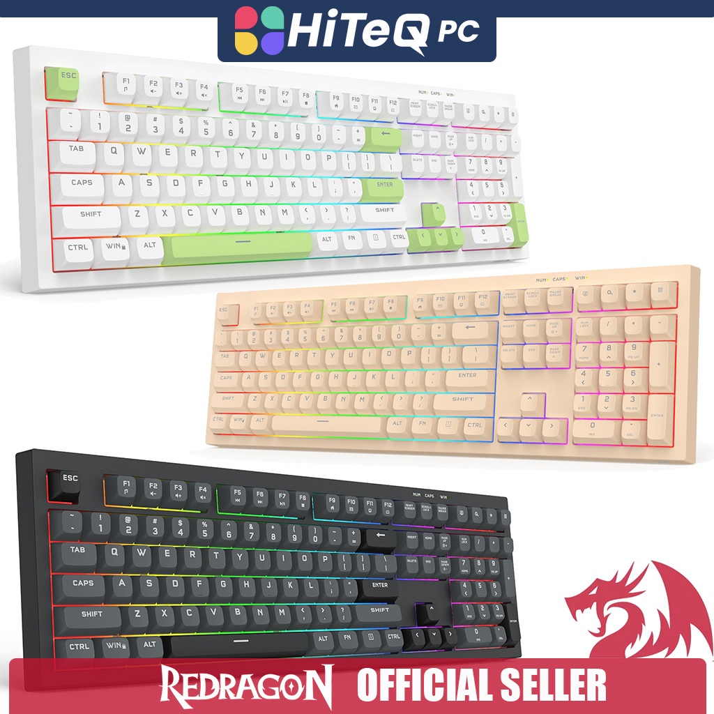 HiteqPC | Redragon K518-RGB Crux Wired Gaming Membrane Keyboard ...