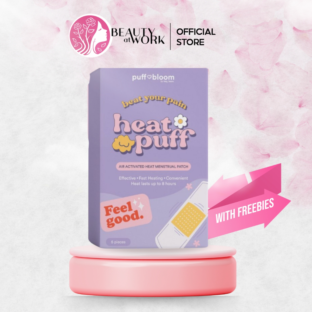 PUFF AND BLOOM Heat Puff - Air Activated Heat Menstrual Patch 5 pcs per ...