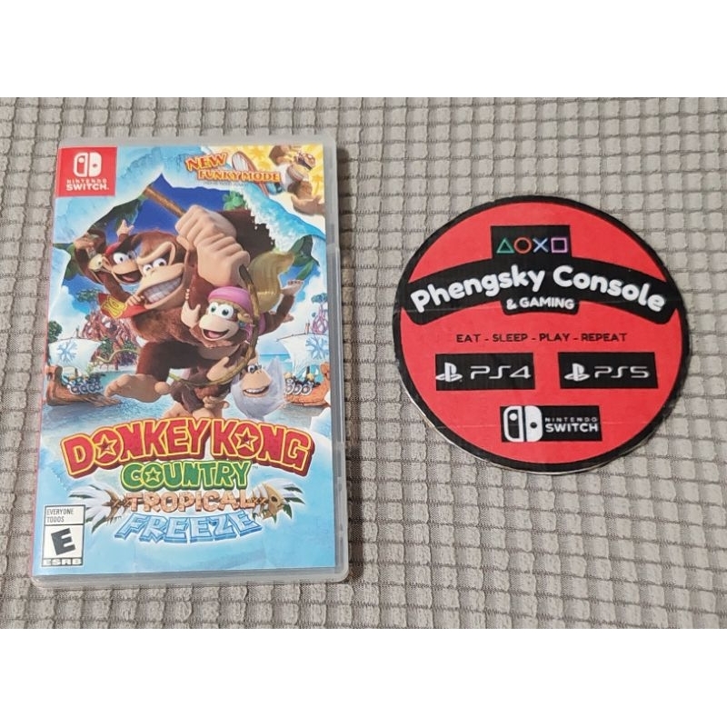 Donkey Kong Country Tropical Freeze (nintendo switch game) [physical ...