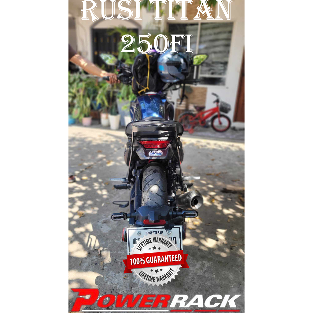 RUSI TITAN250 FI / TITAN 250 FI / TOPBOX BRACKET / HEAVY DUTY ...
