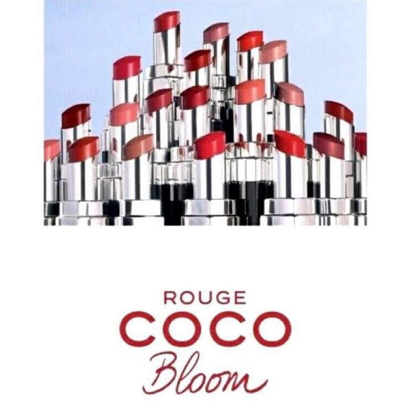 Authentic CHANEL Rouge Coco Bloom Hydrating Plumping Intense Shine ...