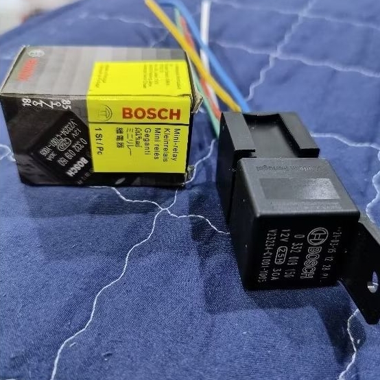 BOSCH RELAY with SOCKET 12v | Shopee Malaysia