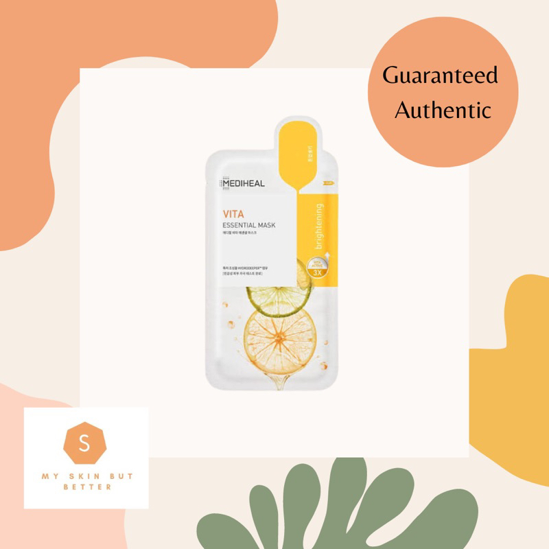 Mediheal Vita Essential Mask (NEW PACKAGING) | Shopee Malaysia
