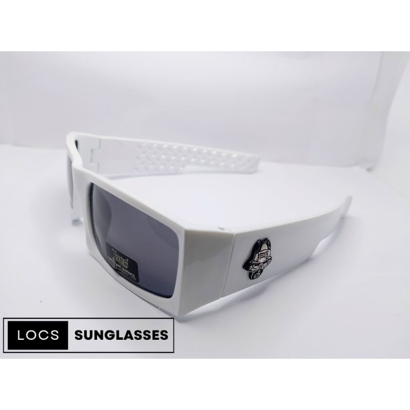 White Chicano Locs Sunglasses Shopee Malaysia