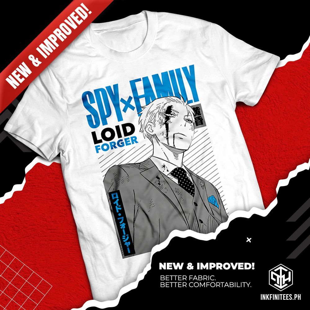Inkfinitees - Spy X Family - Loid Forger V1 Unisex - for Men and Women ...
