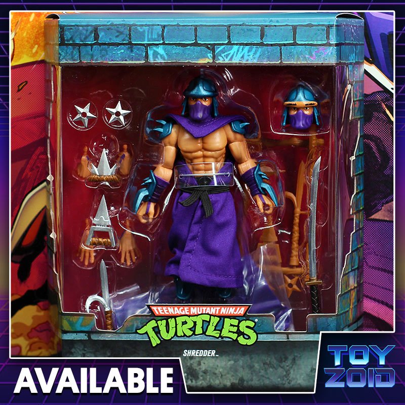 Teenage Mutant Ninja Turtles Ultimates Shredder TMNT Super7 Super 7 ...