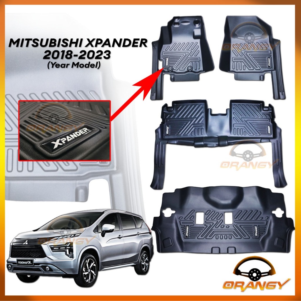 Mitsubishi Xpander / Xpander Cross 2018 to 2024 OEM Deep Dish Matting ...