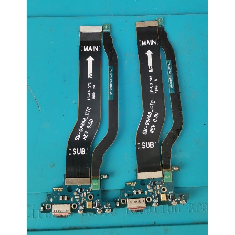 Samsung S20 plus 5G( SM-G986B) sub board/charging board with flex ...