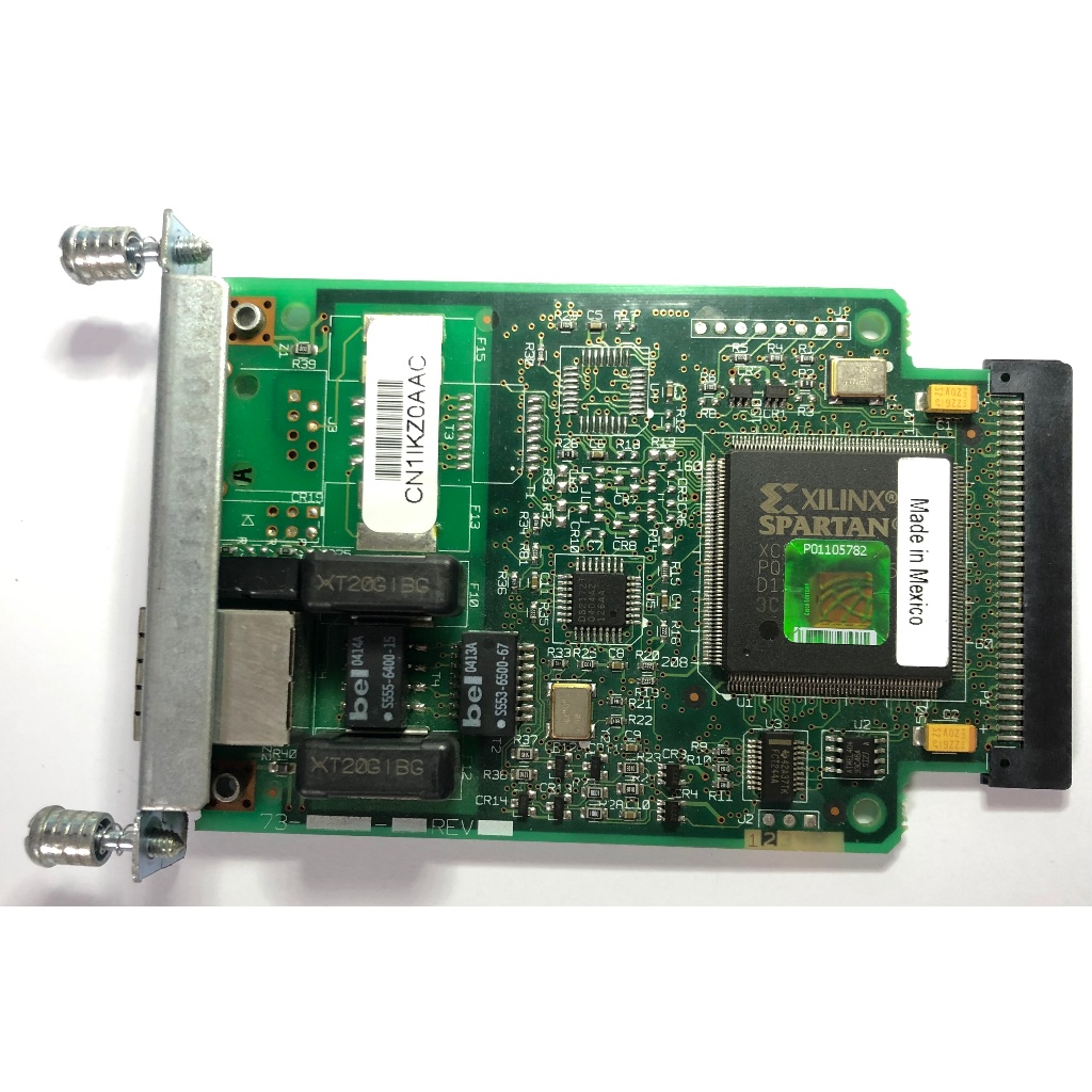 CISCO VWIC-1MFT-T1 Multiflex Trunk RJ-48-T1 Voice/WAN Interface Module ...