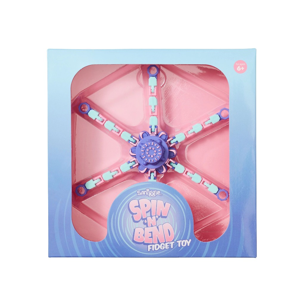SMIGGLE SPIN N' BEND FIDGET FOR 6 YEARS OLD AND ABOVE | Shopee Malaysia