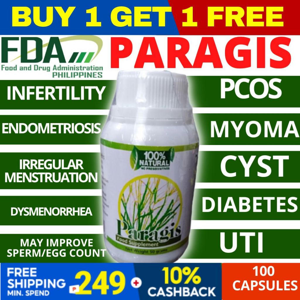 Paragis Capsule 100 FDA Approved | Shopee Malaysia