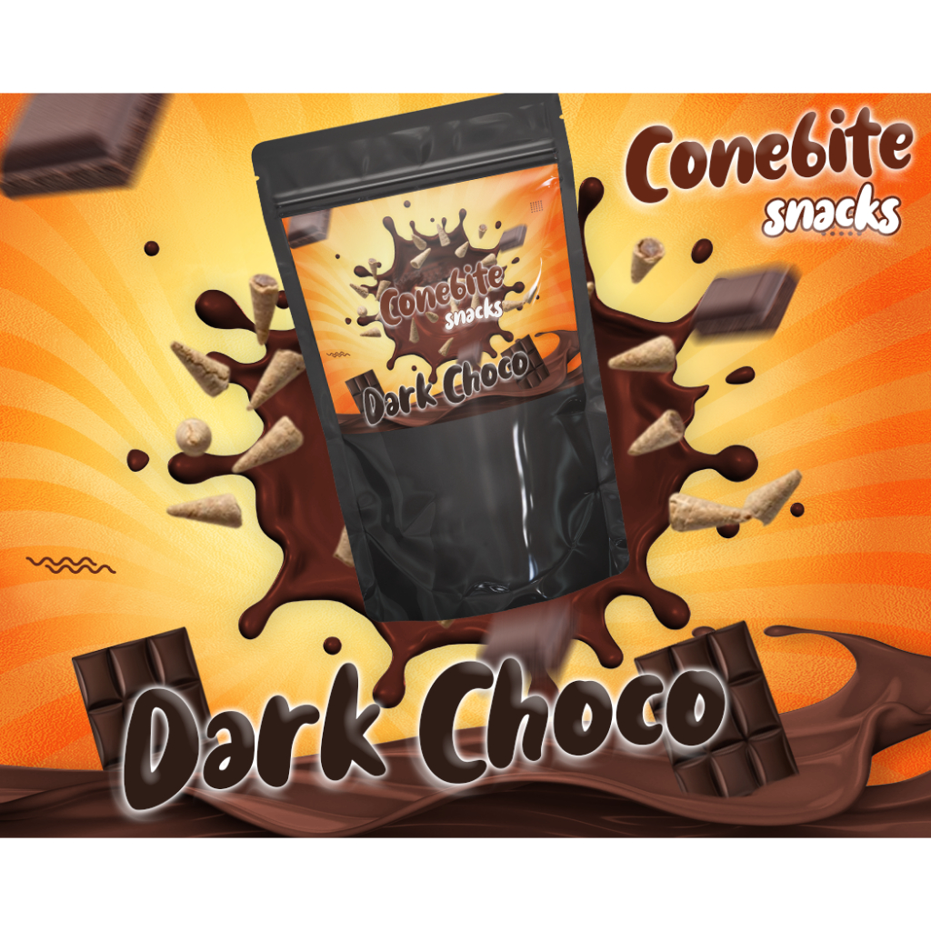 Choco-filled Cornetto Cone Tip Inspired Sweet dessert Cone Bite-size ...