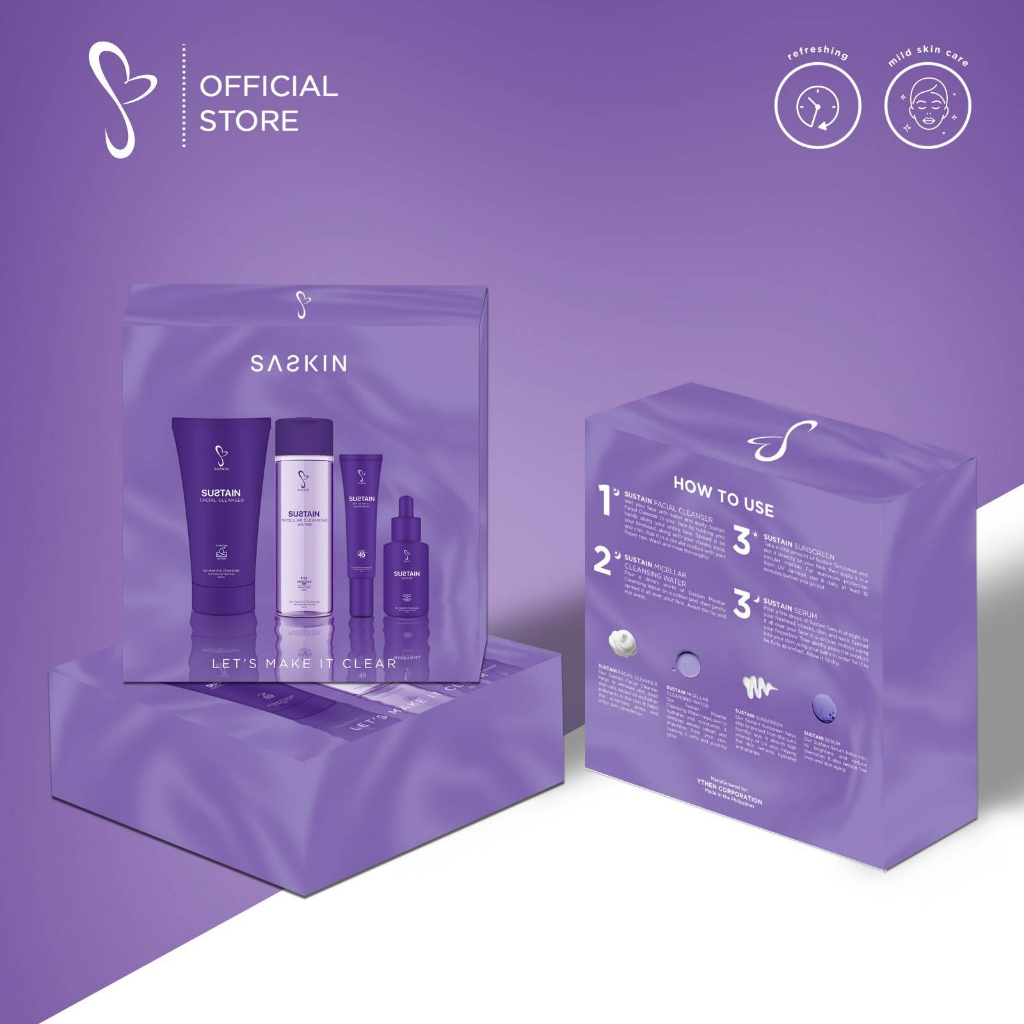 SASKIN SUSTAIN SET (MAINTENANCE) | Shopee Malaysia
