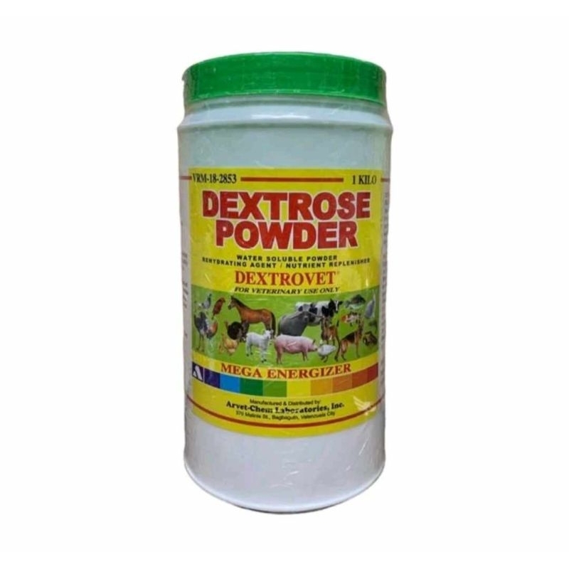 Dextrovet Dextrose Powder Water Soluble Powder 1kg (For Animal Use ...