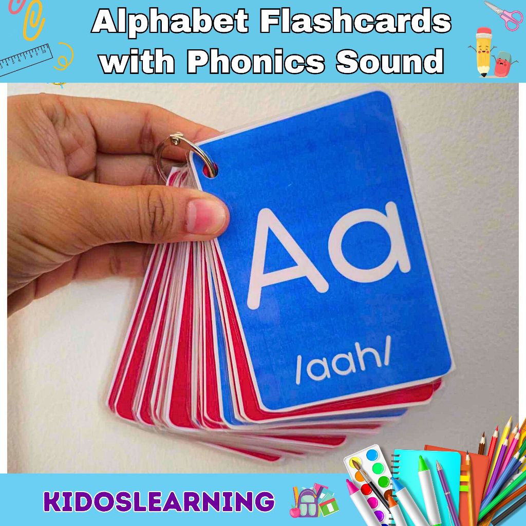 PHONICS ALPHABET FLASHCARDS | Shopee Malaysia