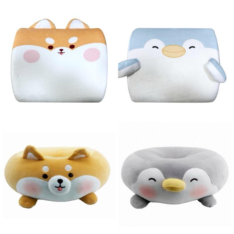 Cartoon Series Seat Cushion by Miniso (Penguin Shiba Inu) | Shopee Malaysia