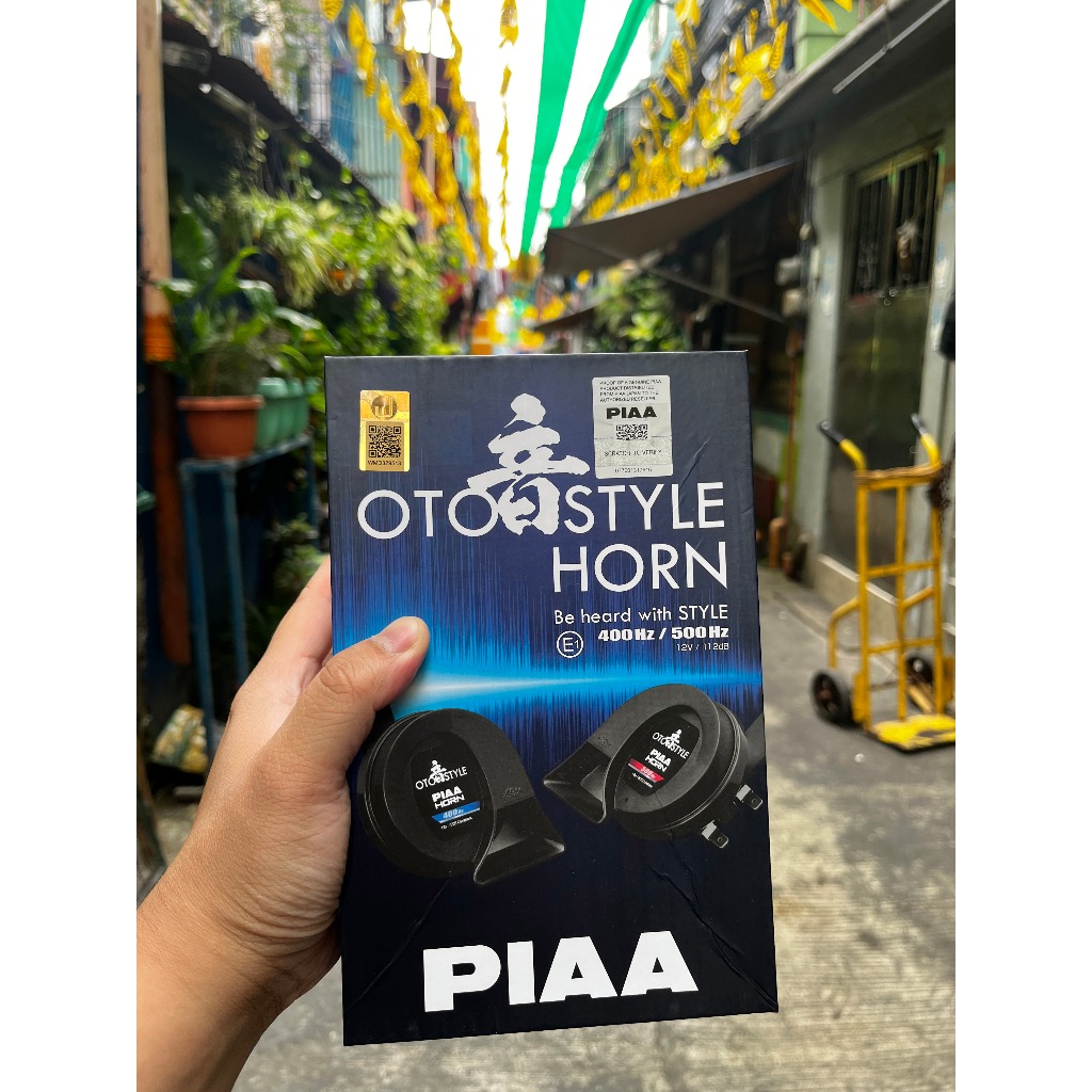 PIAA HORN (GOLD & SILVER QR CODE) | Shopee Malaysia