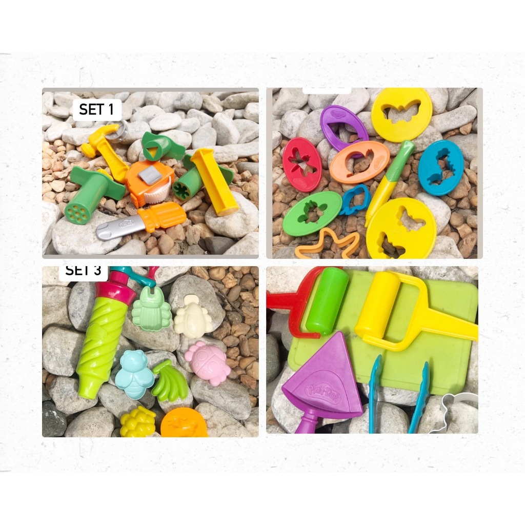 Dough Tools for KIDS Assorted (Various Shape Cutters / Rollers ...