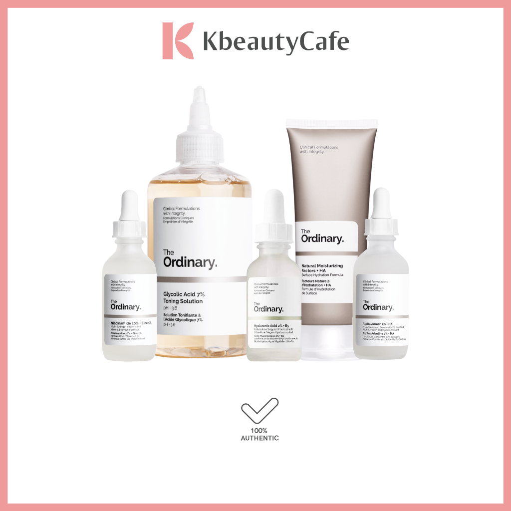 The Ordinary Bestsellers (Niacinamide, Retinol, Arbutin, Glycolic Acid ...