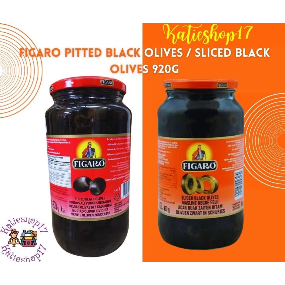 Figaro Pitted Black Olives / Sliced Black Olives920G | Shopee Malaysia