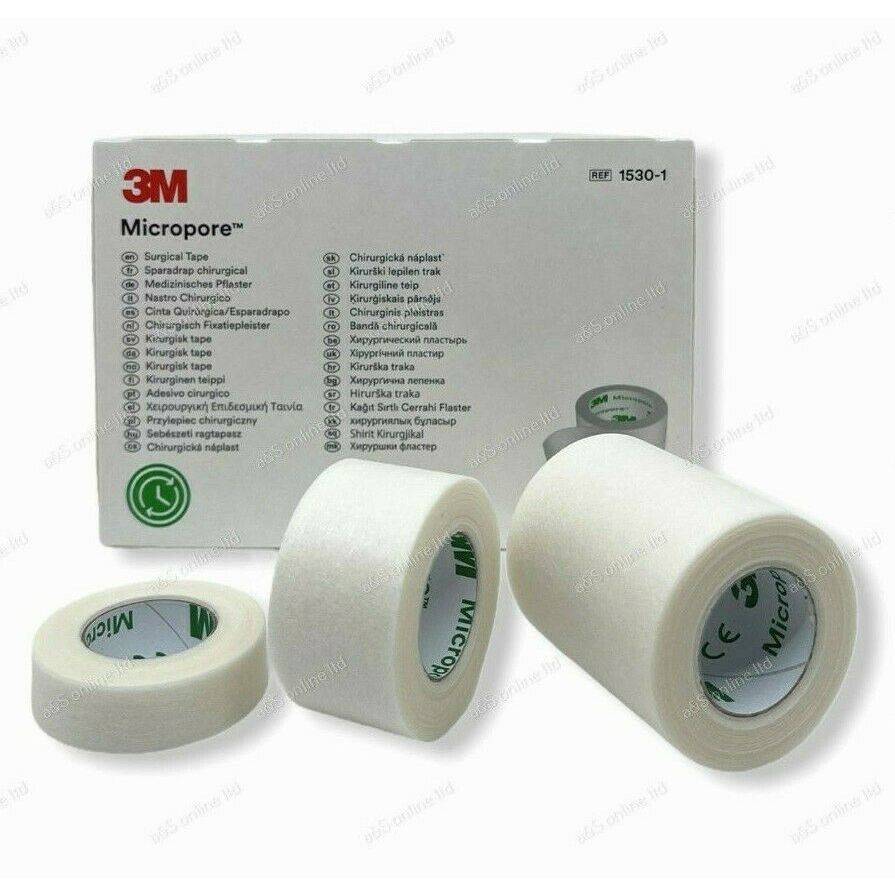 3M Micropore Surgical Tape ALL SIZES ( Sold per Piece ) | Shopee Malaysia