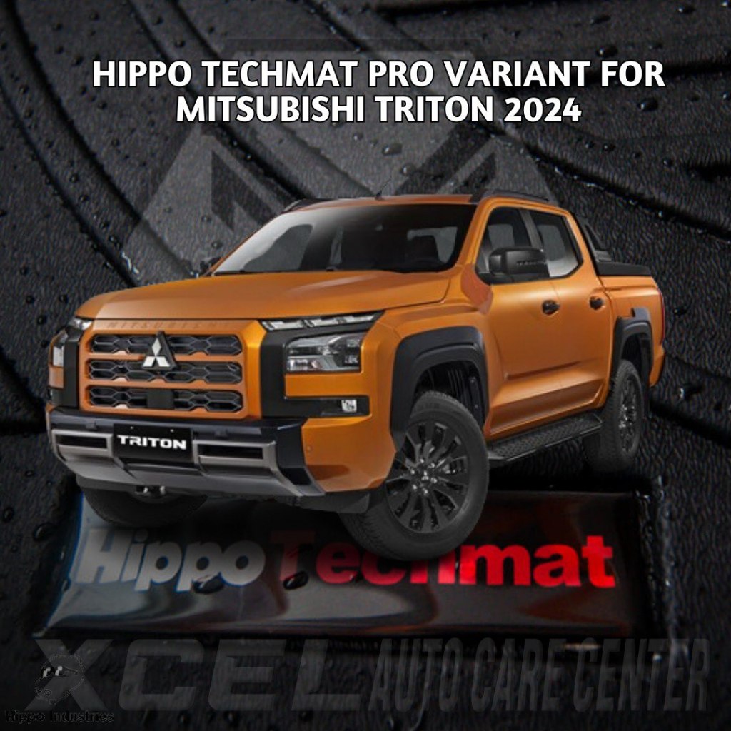 NEW RELEASE!!! MITSUBISHI TRITON 2024 HIPPO TECHMAT PRO DEEP DISH MATS ...