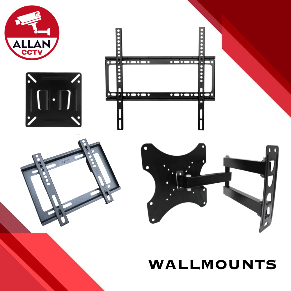Allan CCTV Wallmount All Sizes 14"-42" TV BRACKET | MONITOR BRACKET ...