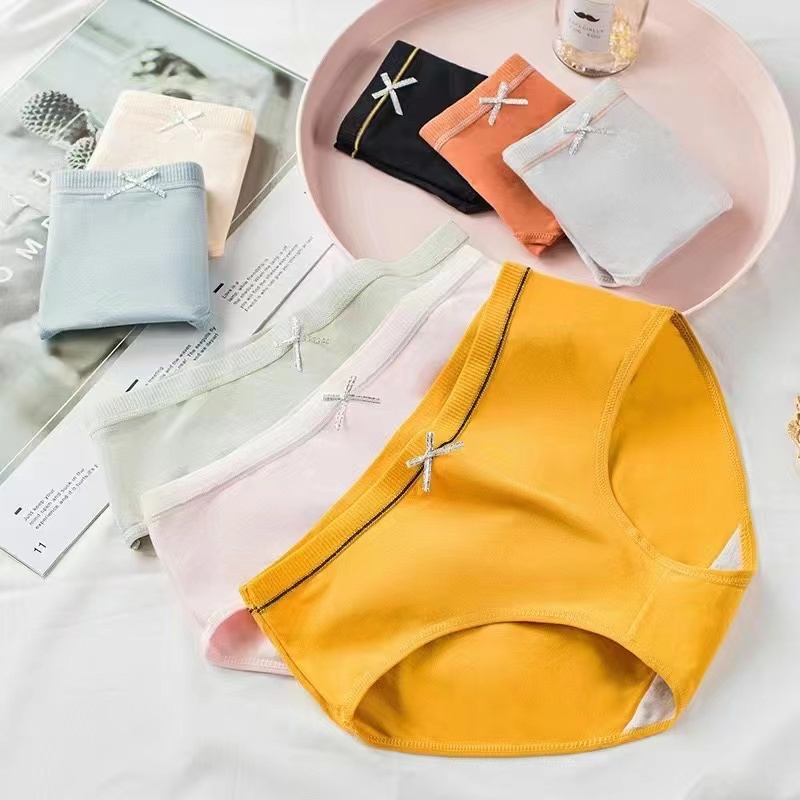 Korean Womens Underwear Cotton Panty Shopee Malaysia