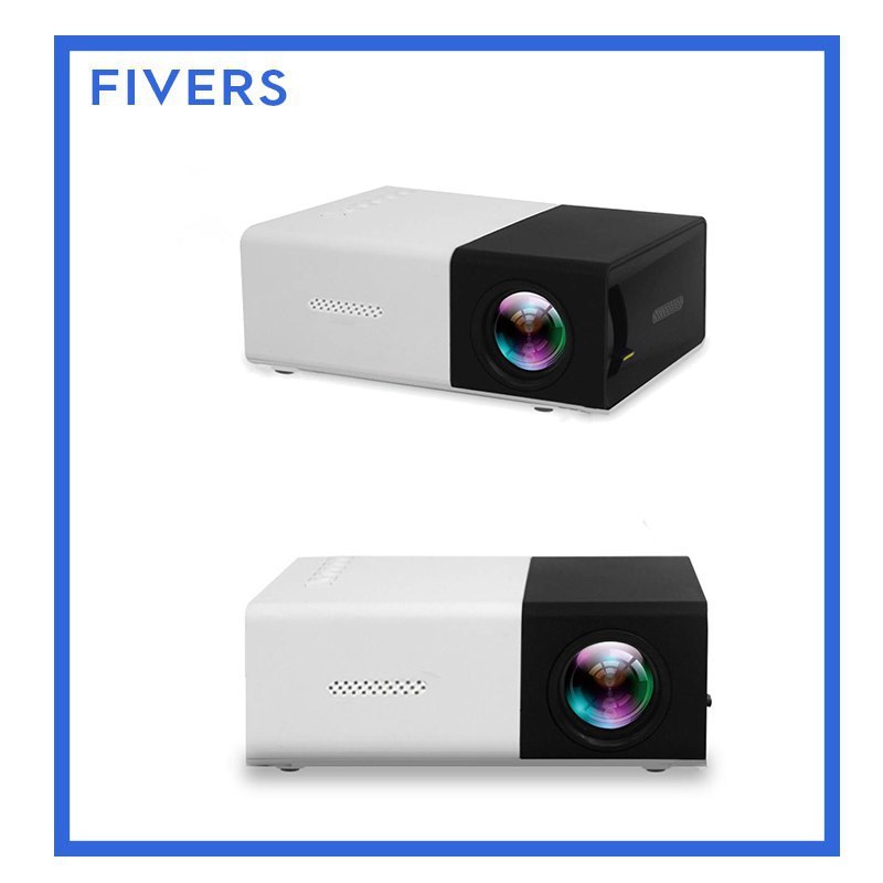 YG Pro 300 Mini Portable Projector wireless LED Projector l ...