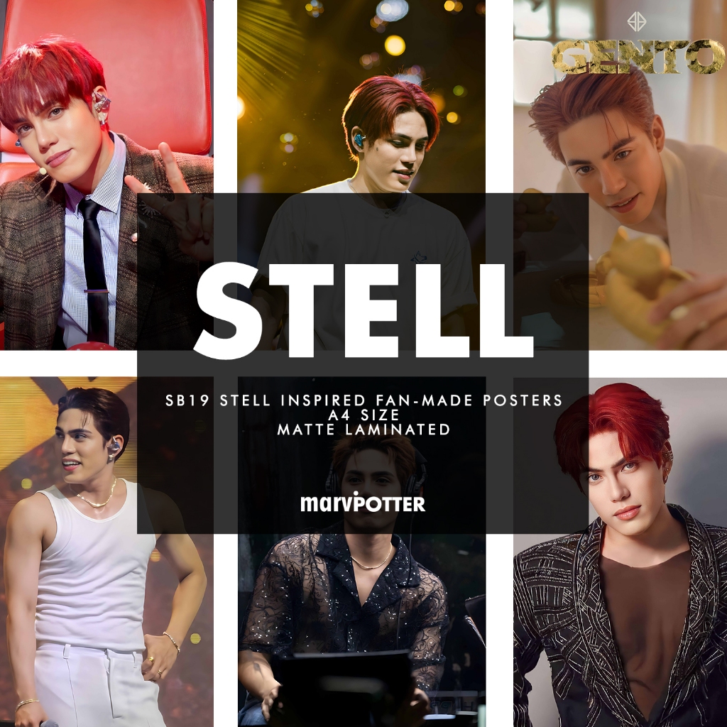 SB19 Mahalima STELL PHOTO A4 Photo Poster Matte Laminated (250GSM) FAN-MADE | Shopee Malaysia