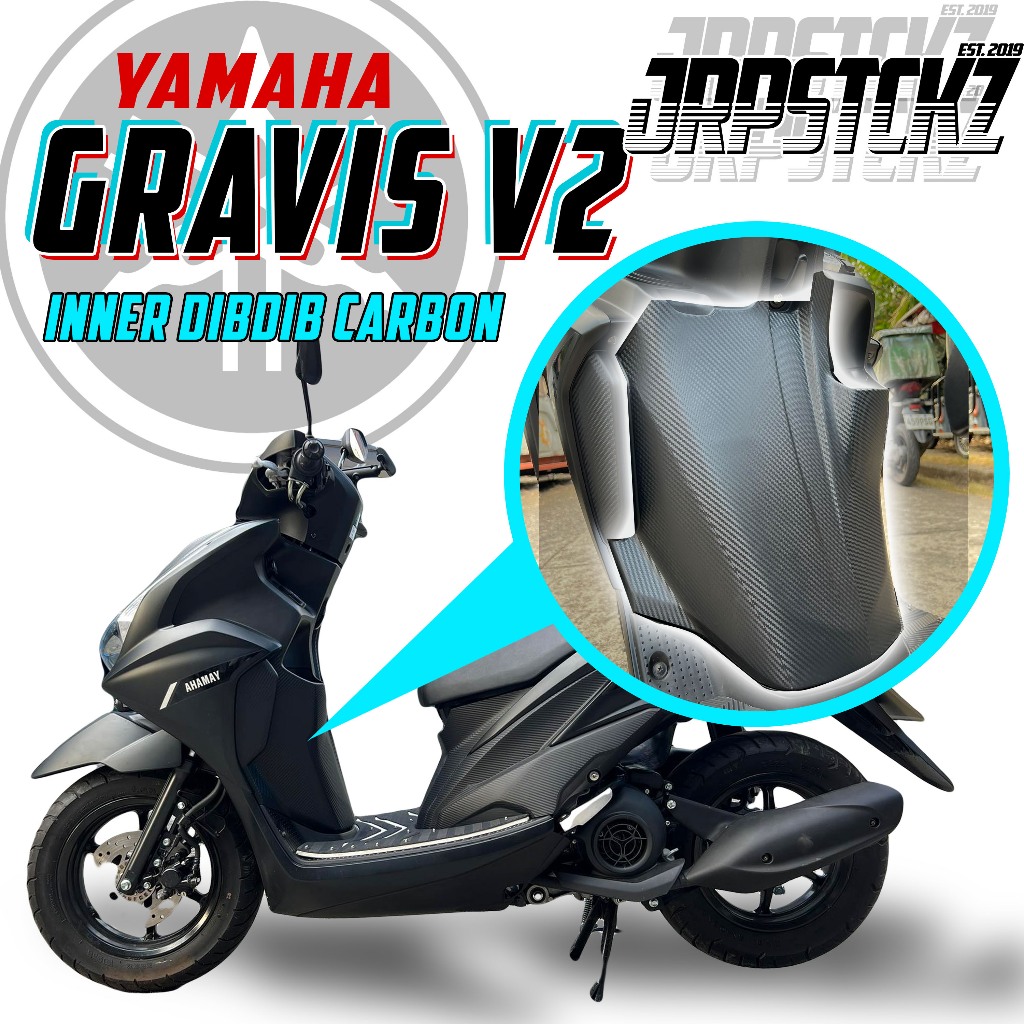 MIO GRAVIS V1 & V2 | INNER DIBIDB CARBON DECALS (NEW!) | Shopee Malaysia