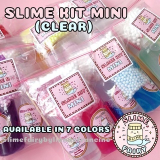 CLEAR SLIME KIT MINI BY SLIME FAIRY | Shopee Malaysia